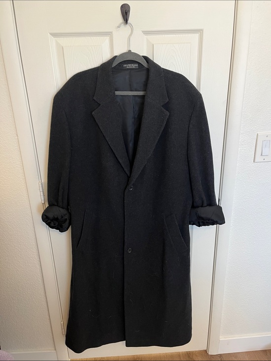 Andrew Fezza | Jackets & Coats | Andrew Fezza Mens Black Pea Coat And ...